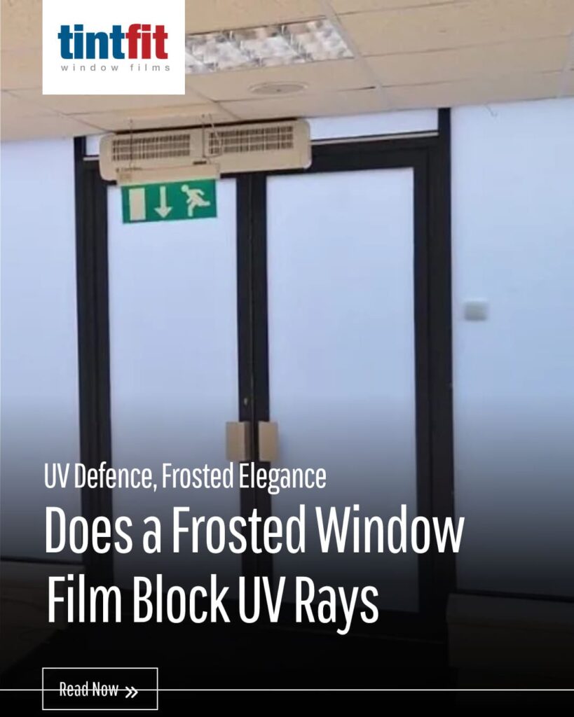 Does a Frosted Window Film Block UV Rays? - Tintfit Window Films